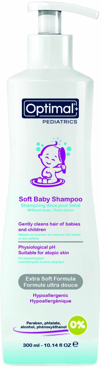 optimal soft baby shampoo 300ml - Nousour Al Nahrain Company